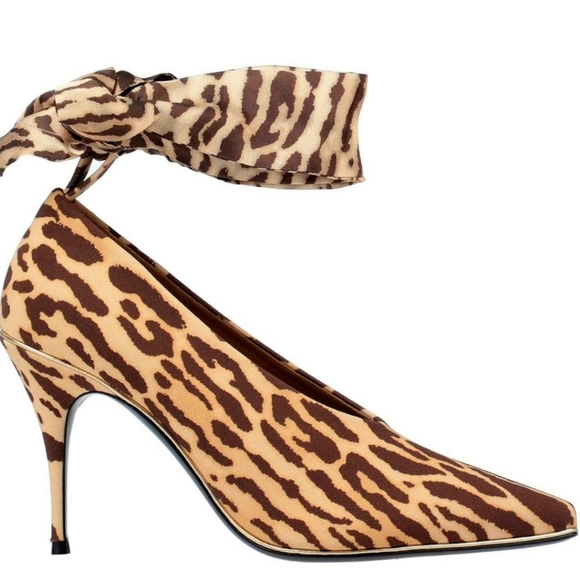 Zimmermann | Shoes | Zimmermann Lace Upleopard Print Shoes | Poshmark